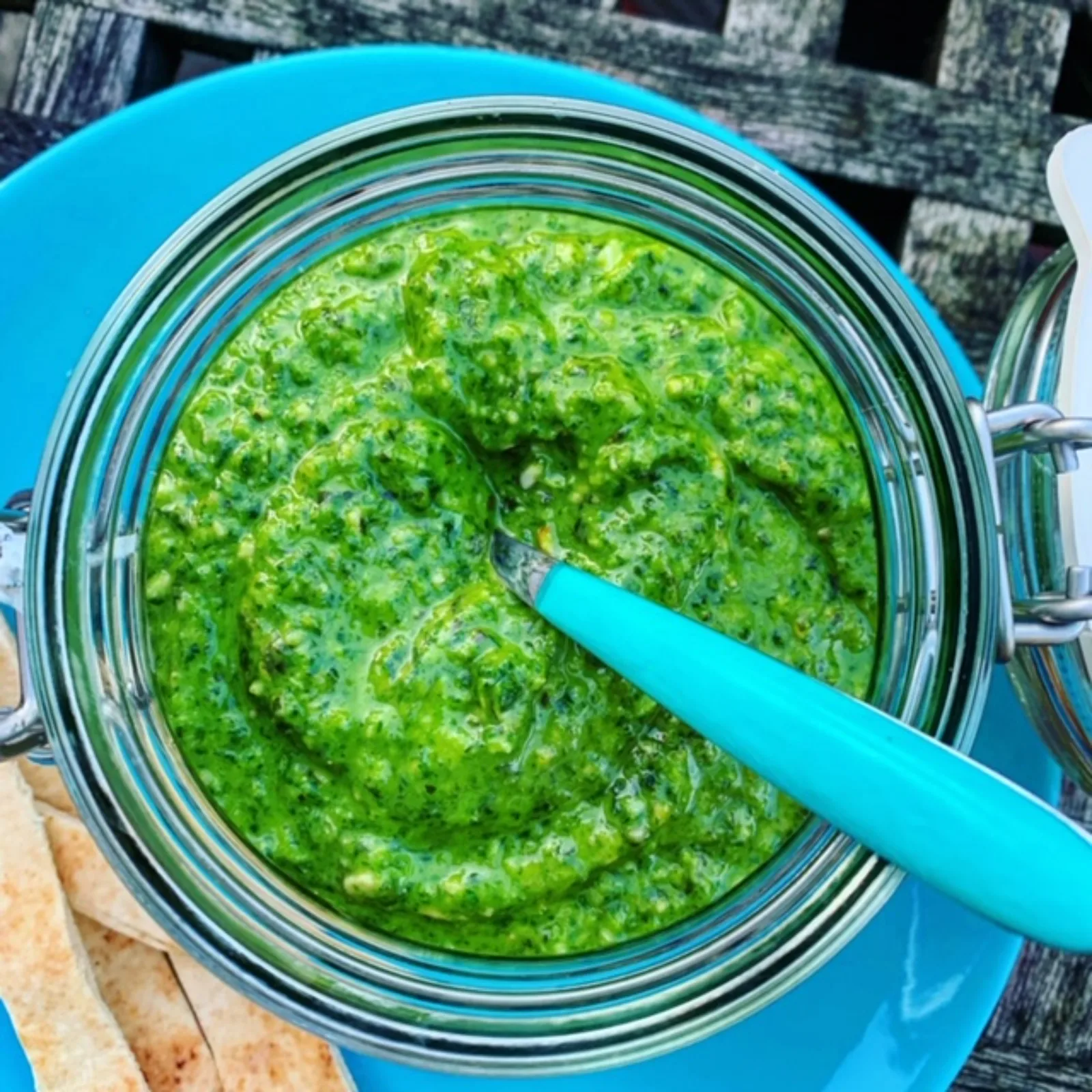 Rocket and Basil Pesto - Dominique Ludwig