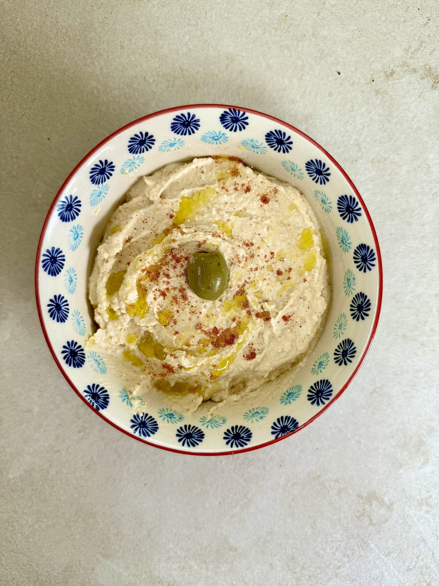 Hummus with Cottage Cheese - Dominique Ludwig