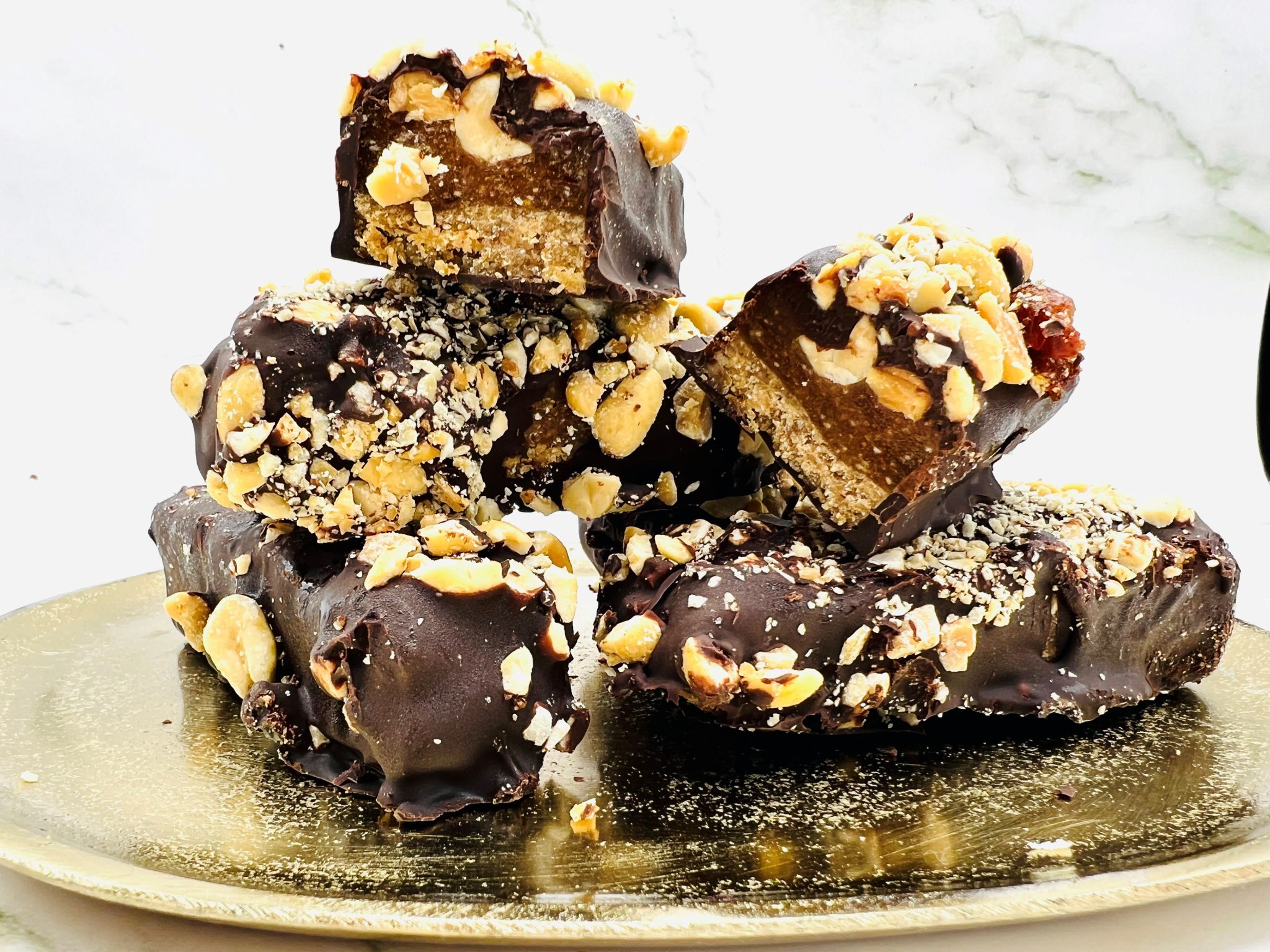 Raw Snickers Bars - Dominique Ludwig