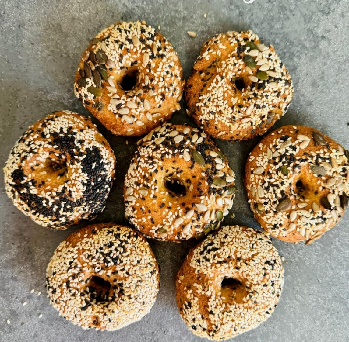 Red Lentil Bagels - Dominique Ludwig