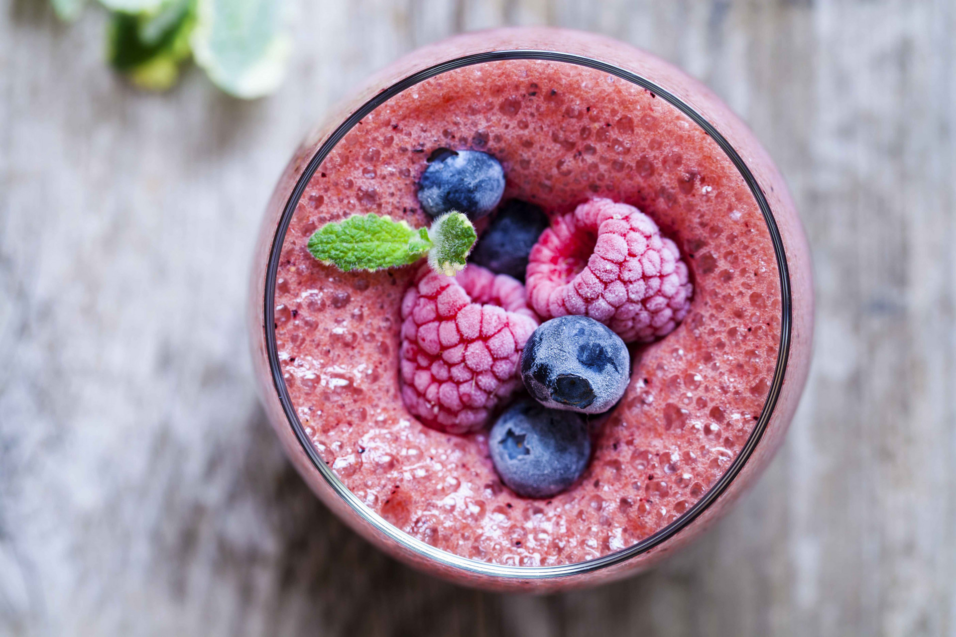 Mixed Berry Breakfast Shake - Dominique Ludwig