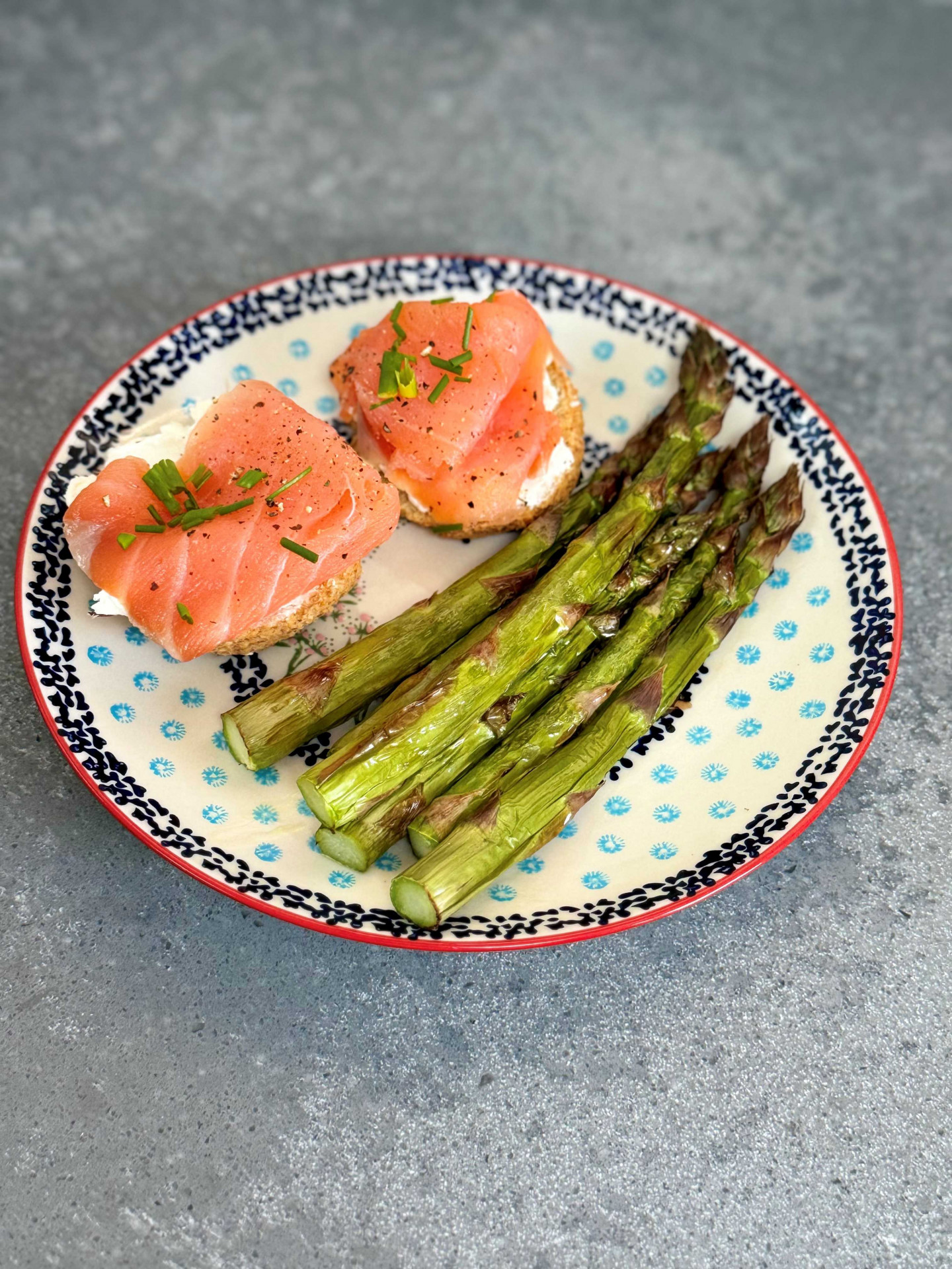 Chickpea Roll with Salmon and Cream Cheese - Dominique Ludwig